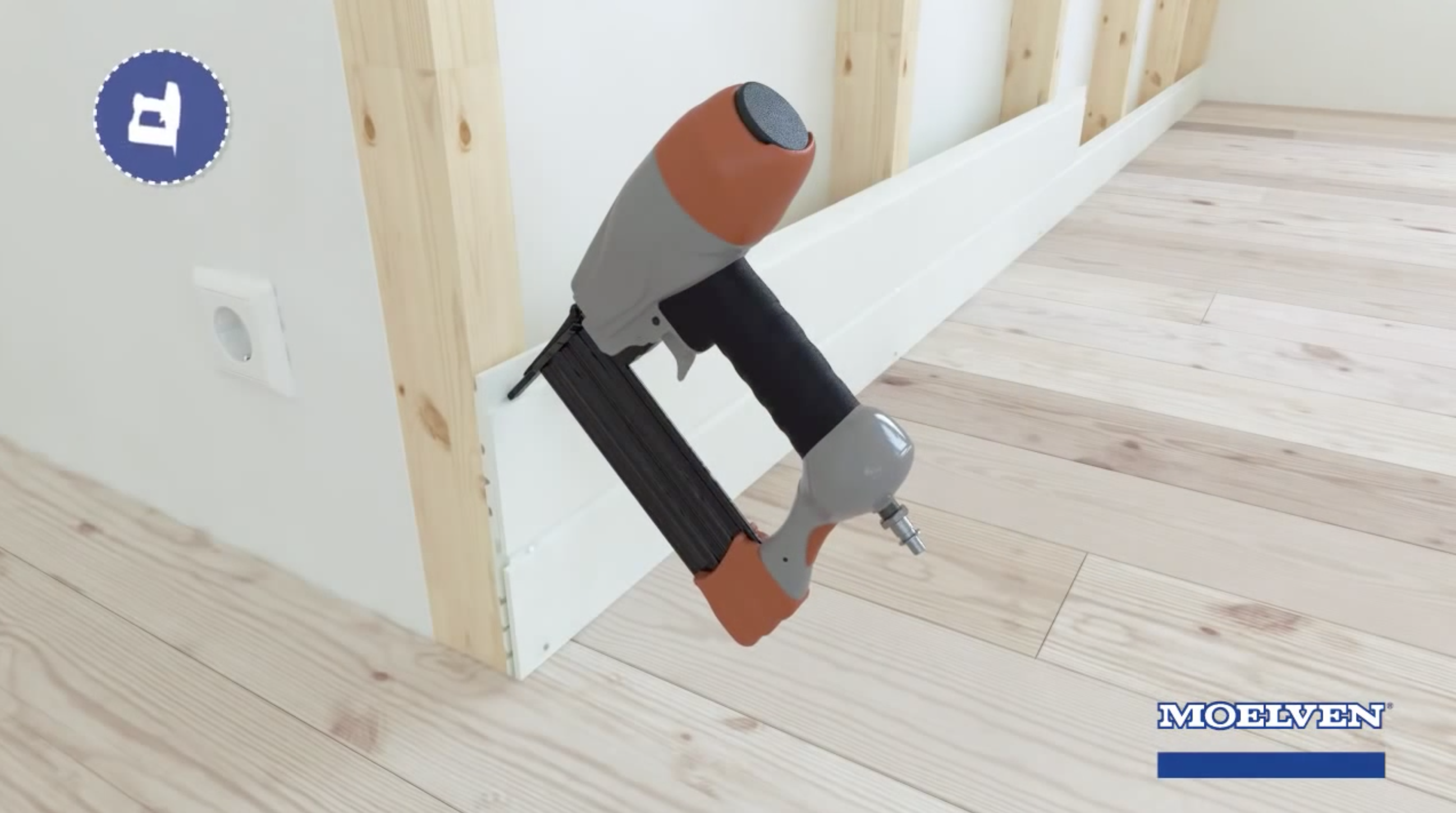 Innerpanel för vägg och tak